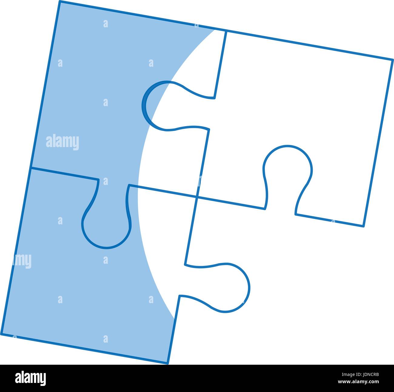 parts of paper puzzles business concept layout Stock Vector Image & Art ...