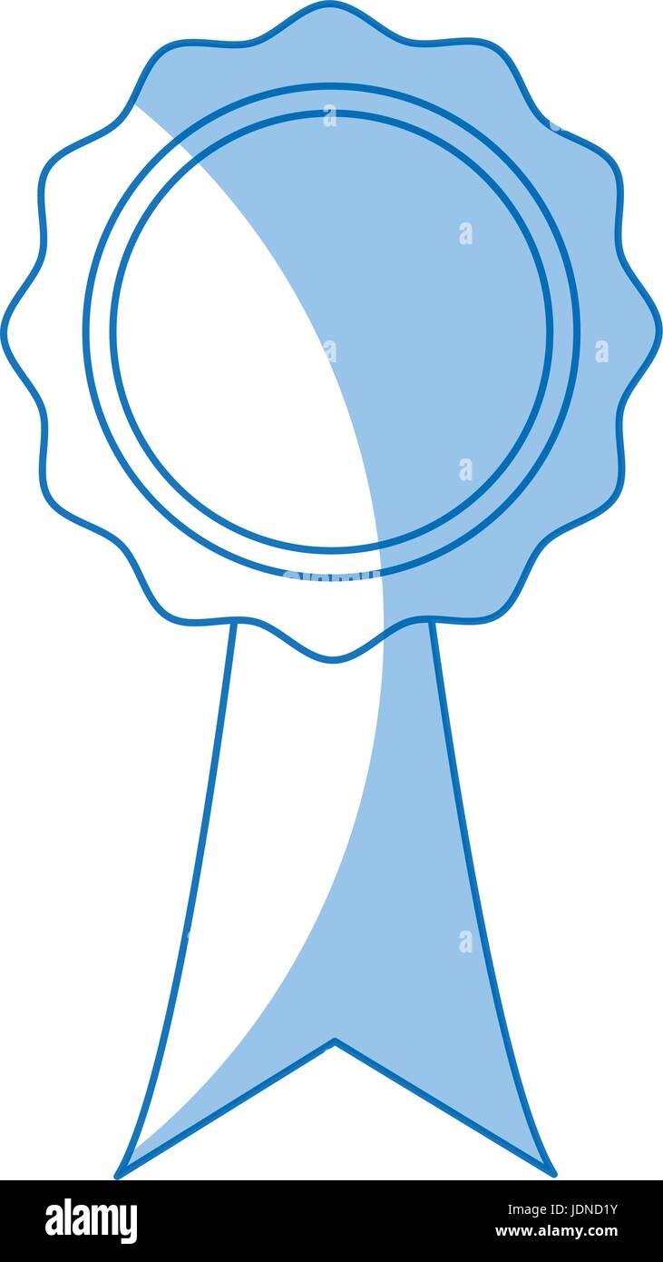 rosette certificate quality premium ribbon icon Stock Vector Image ...