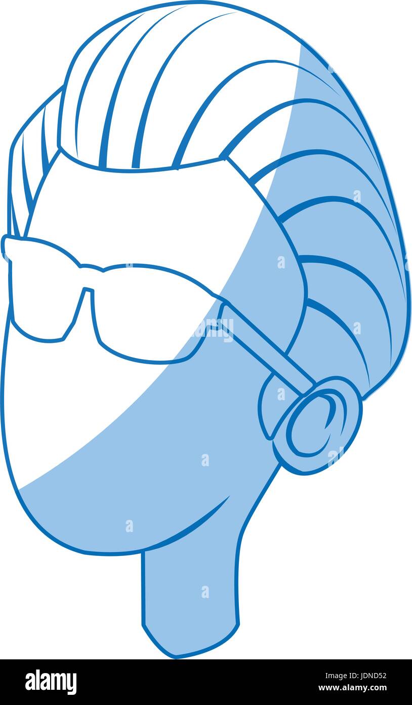 cartoon portrait head man male character Stock Vector Image & Art - Alamy