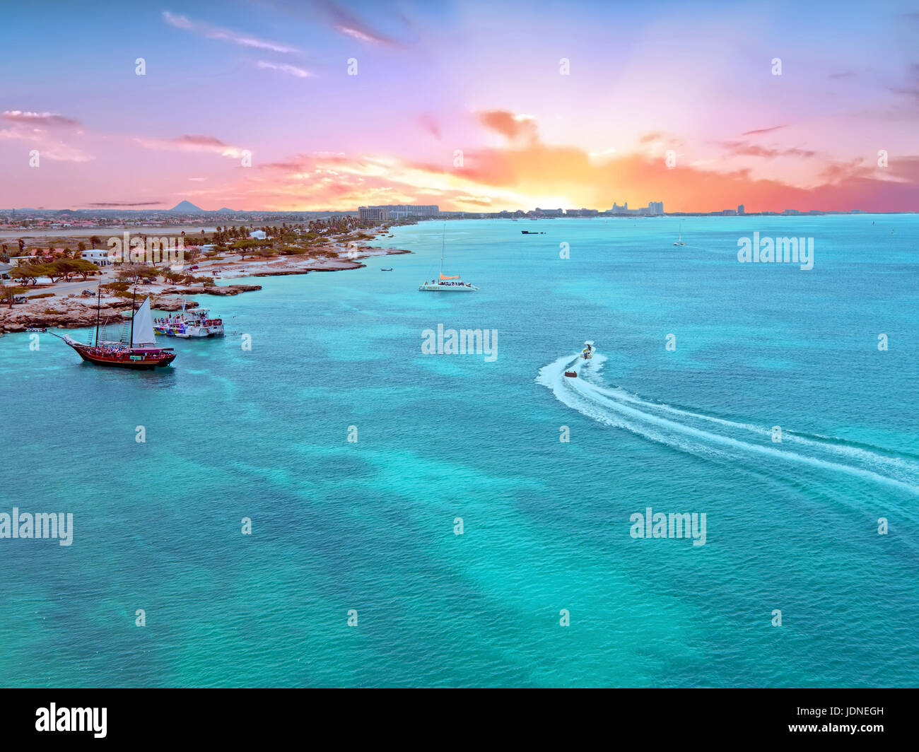 Aruba aerial hi-res stock photography and images - Alamy