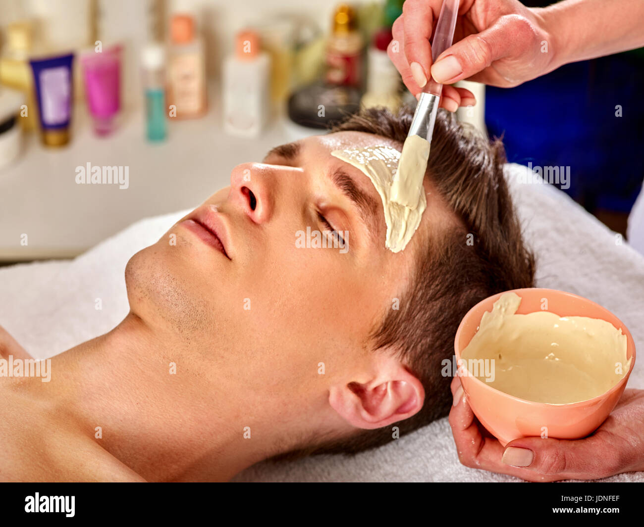 Hands healing mask hi-res stock photography and images - Alamy