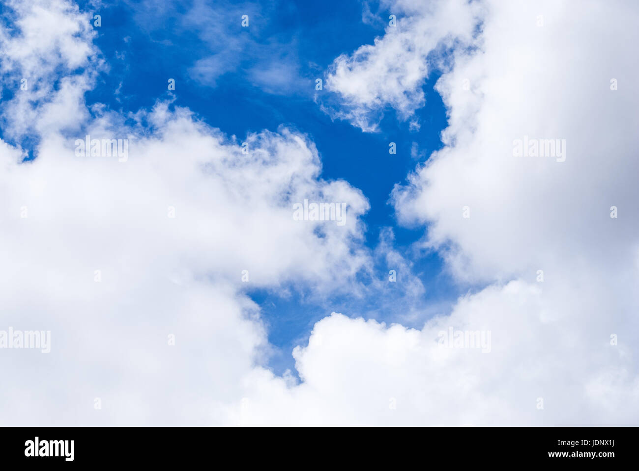 Blue Sky with Cloud Background/ Texture Stock Photo - Alamy