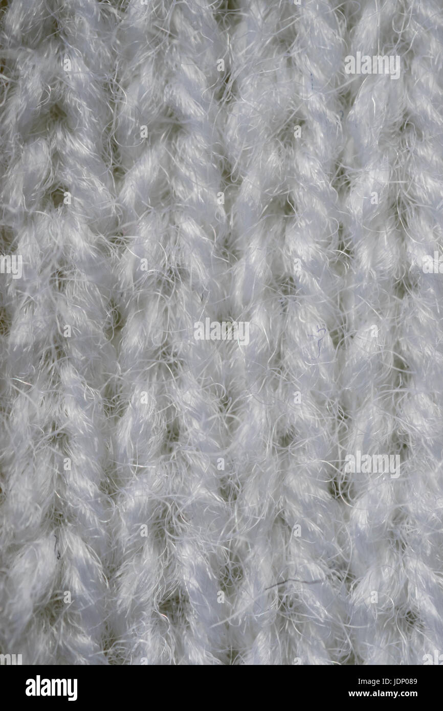 White wool textile pattern macro, clothing Stock Photo - Alamy