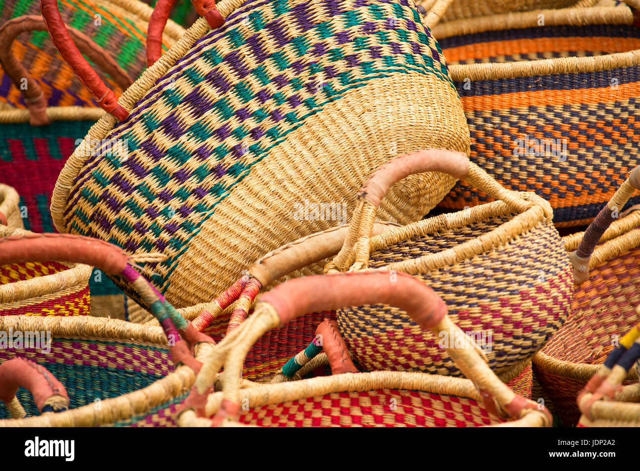 African baskets hi-res stock photography and images - Alamy