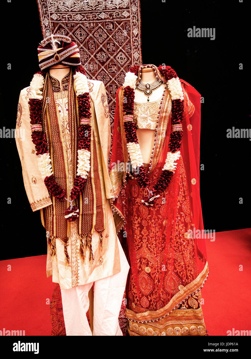 Indian Clothing at the Festival of the Orient in Rome Italy Stock Photo ...