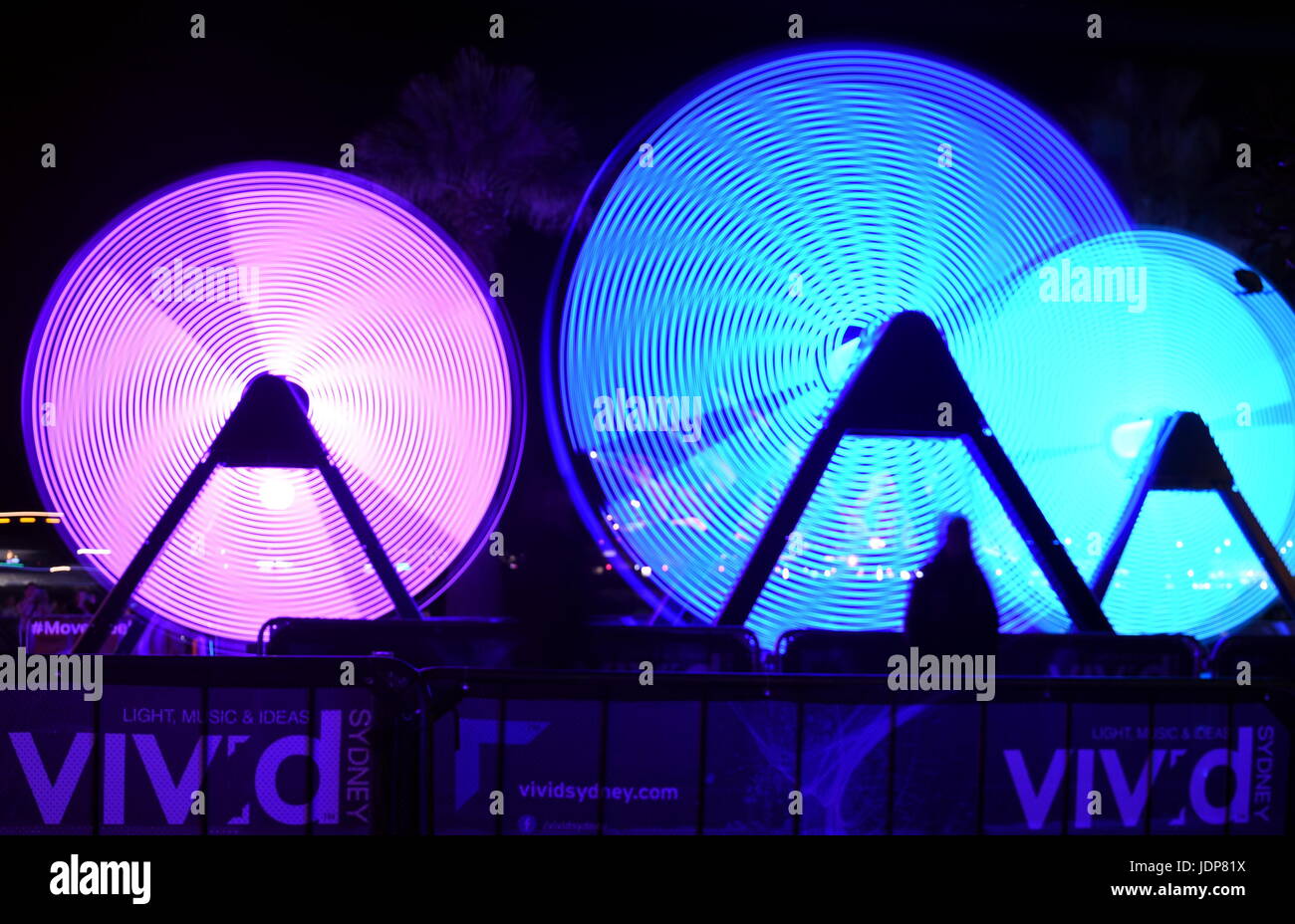 Installation art celebration colorful color nsw australia hi-res stock ...