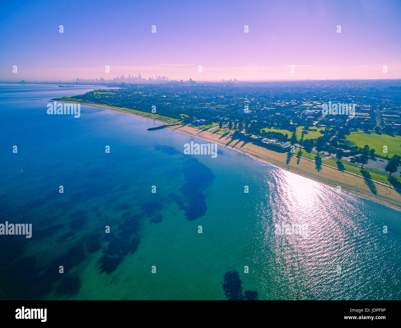 Aerial view coastline beaches in hi-res stock photography and images ...