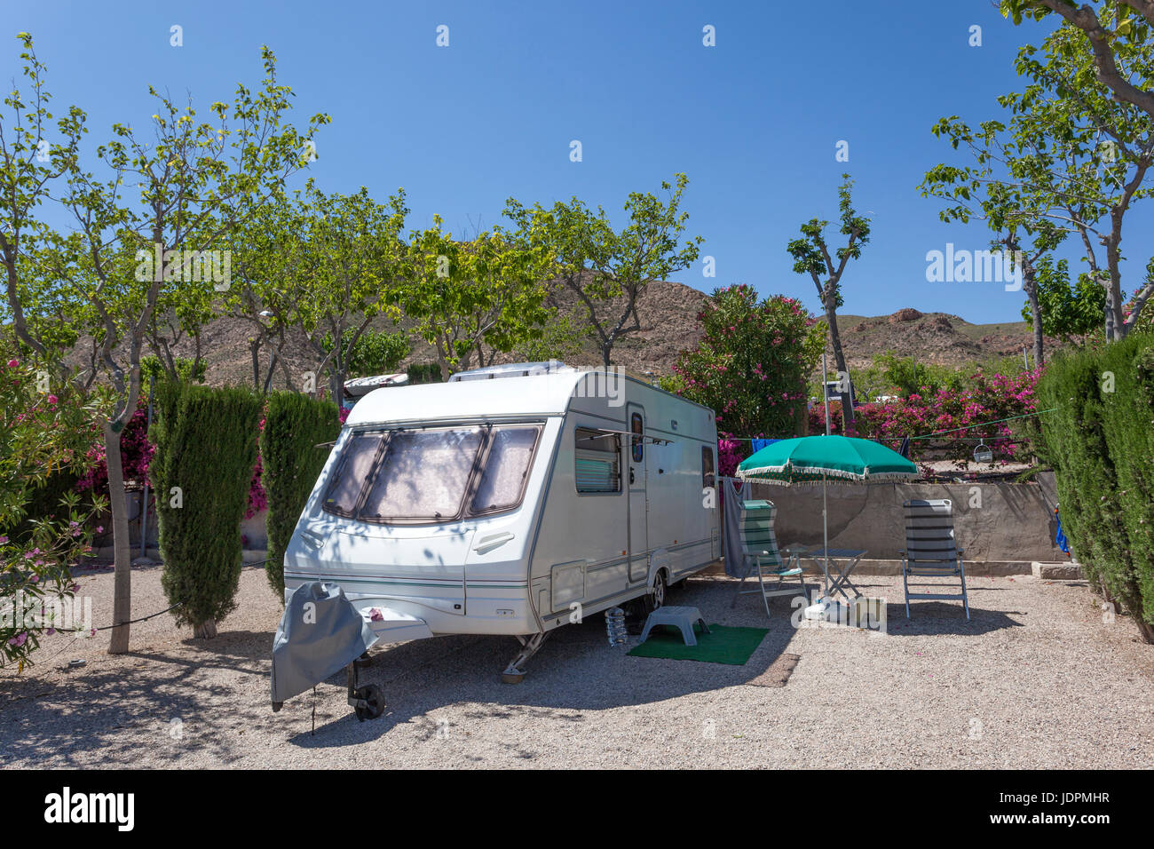 Caravan and motorhome site hi-res stock photography and images - Alamy
