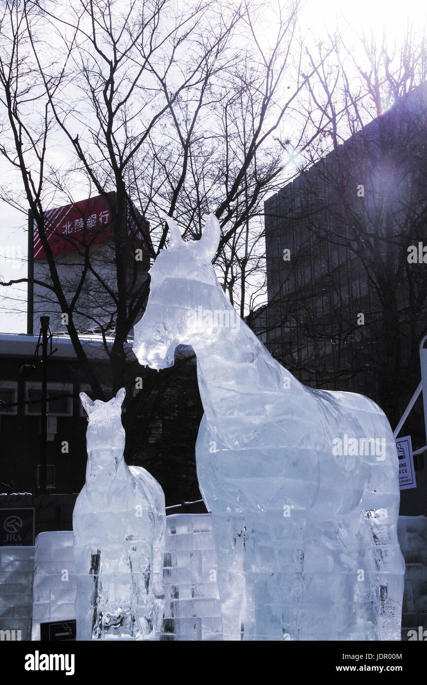 Ice sculptures japan hi-res stock photography and images - Alamy