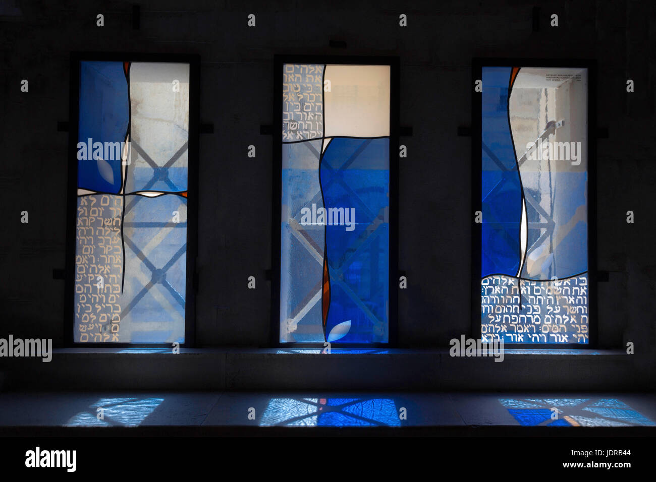 Reflections stained glass window in hi-res stock photography and images ...