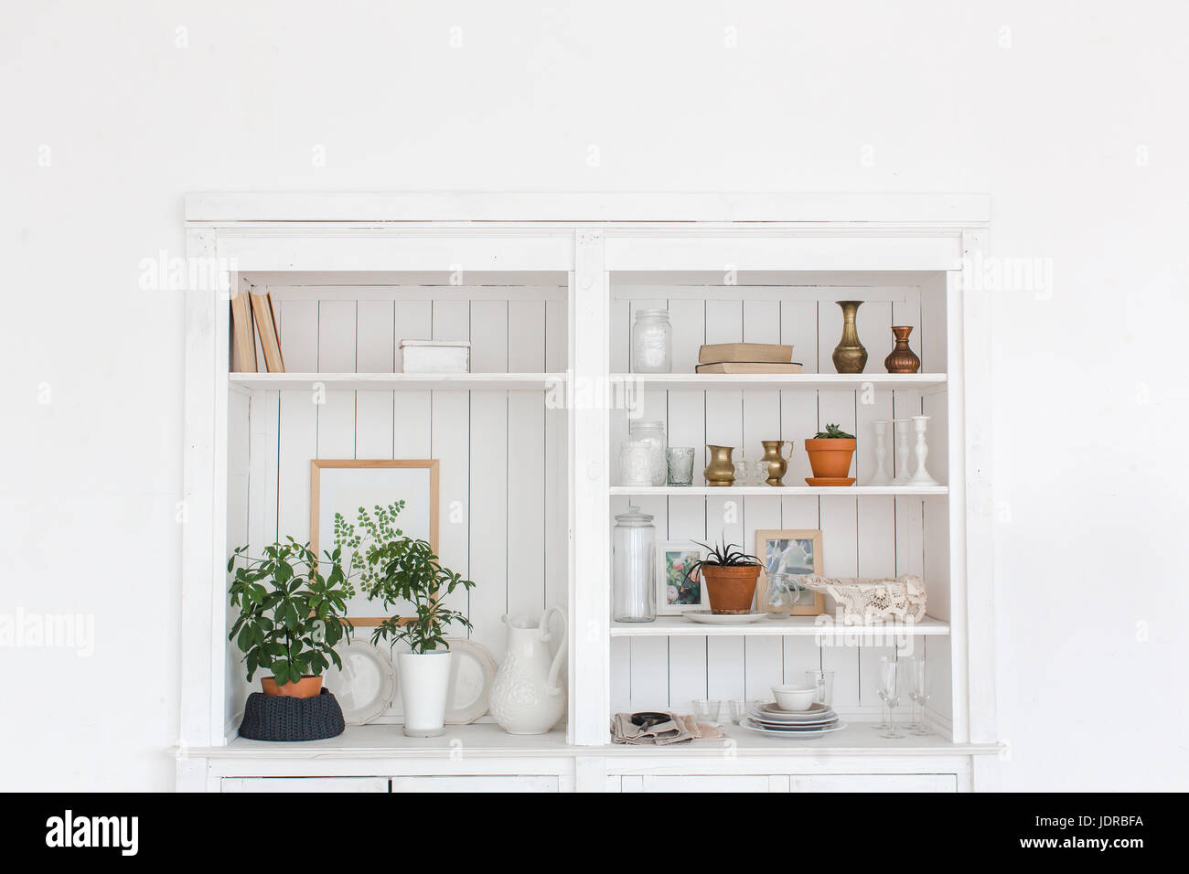 Small closed with different items Stock Photo - Alamy