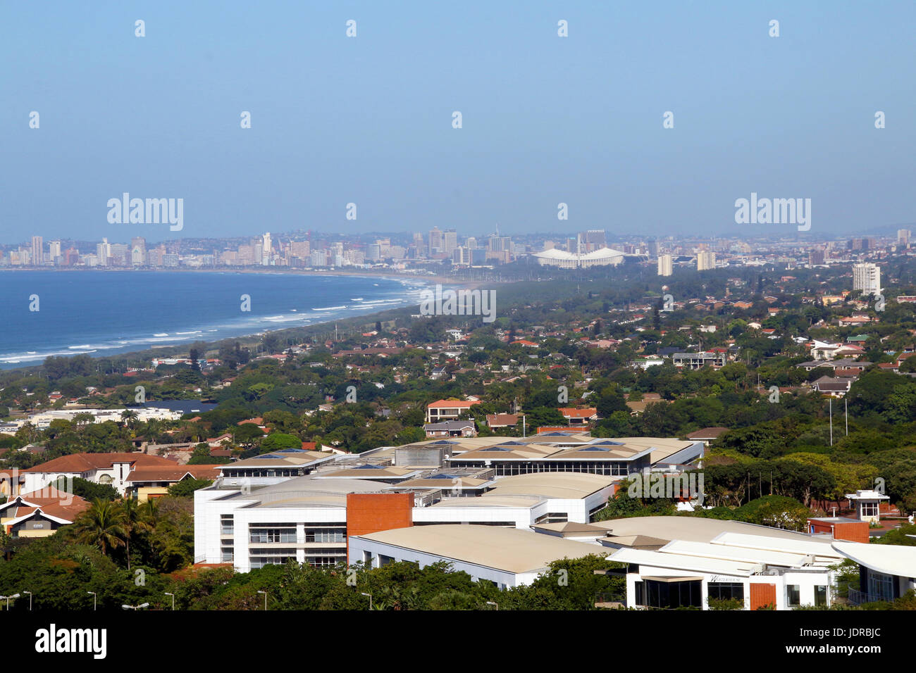 Durban city aerial view hi-res stock photography and images - Alamy