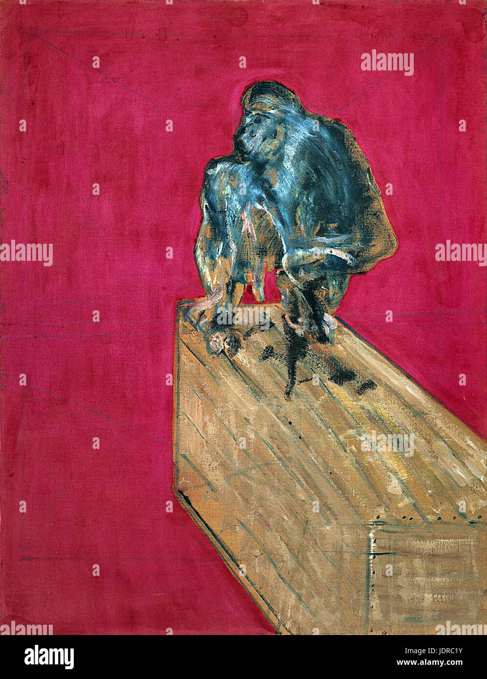 Francis Bacon - Study From Human Body- 1957 Stock Photo - Alamy