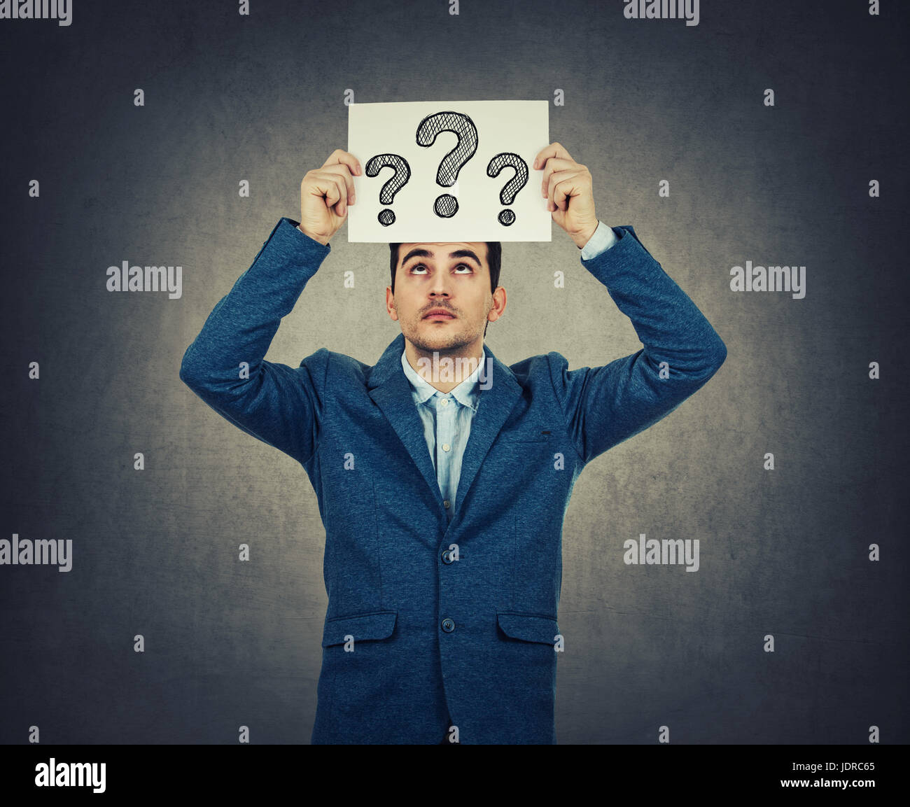 Thinking question mark hi-res stock photography and images - Alamy