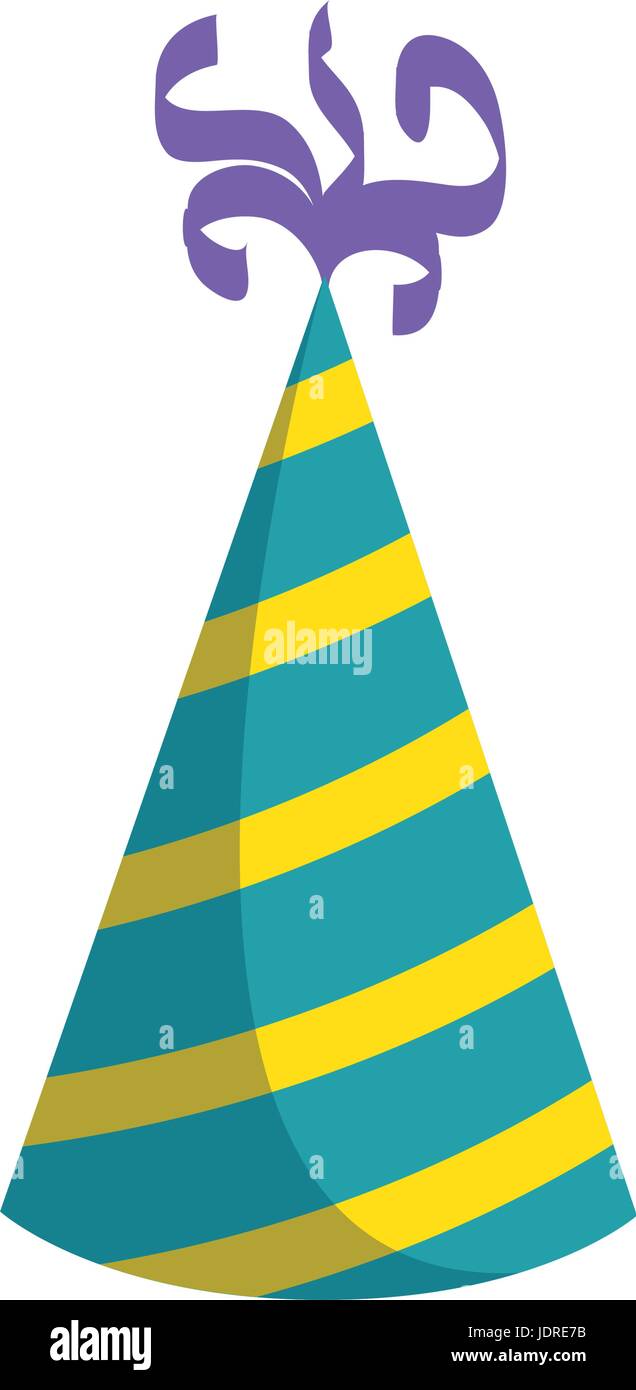 Birthday pattern for party hat stripes hi-res stock photography and ...