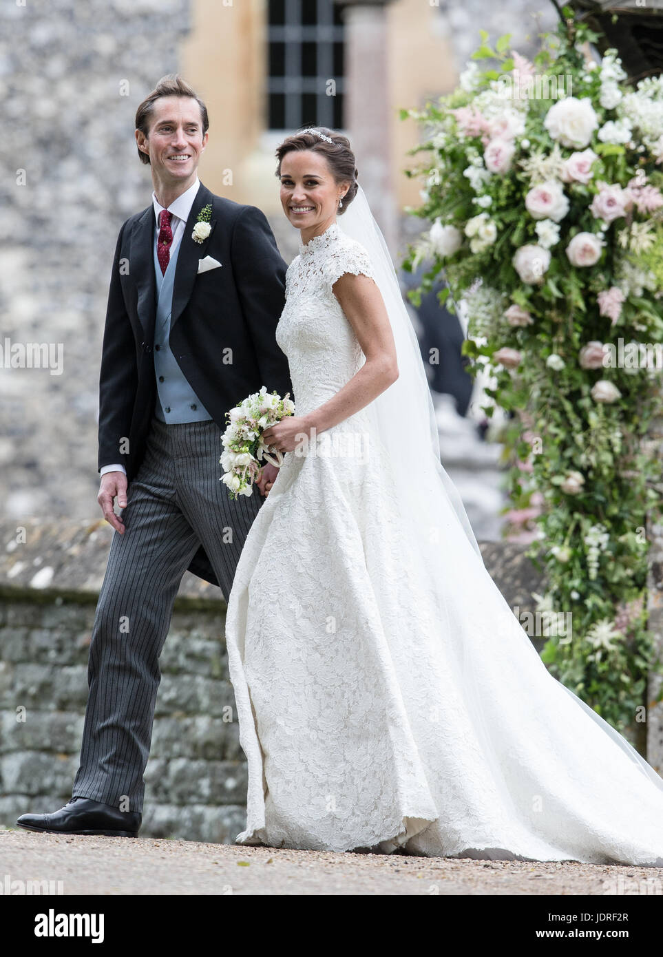 The wedding of Pippa Middleton and James Matthews at St. Mark's Church ...