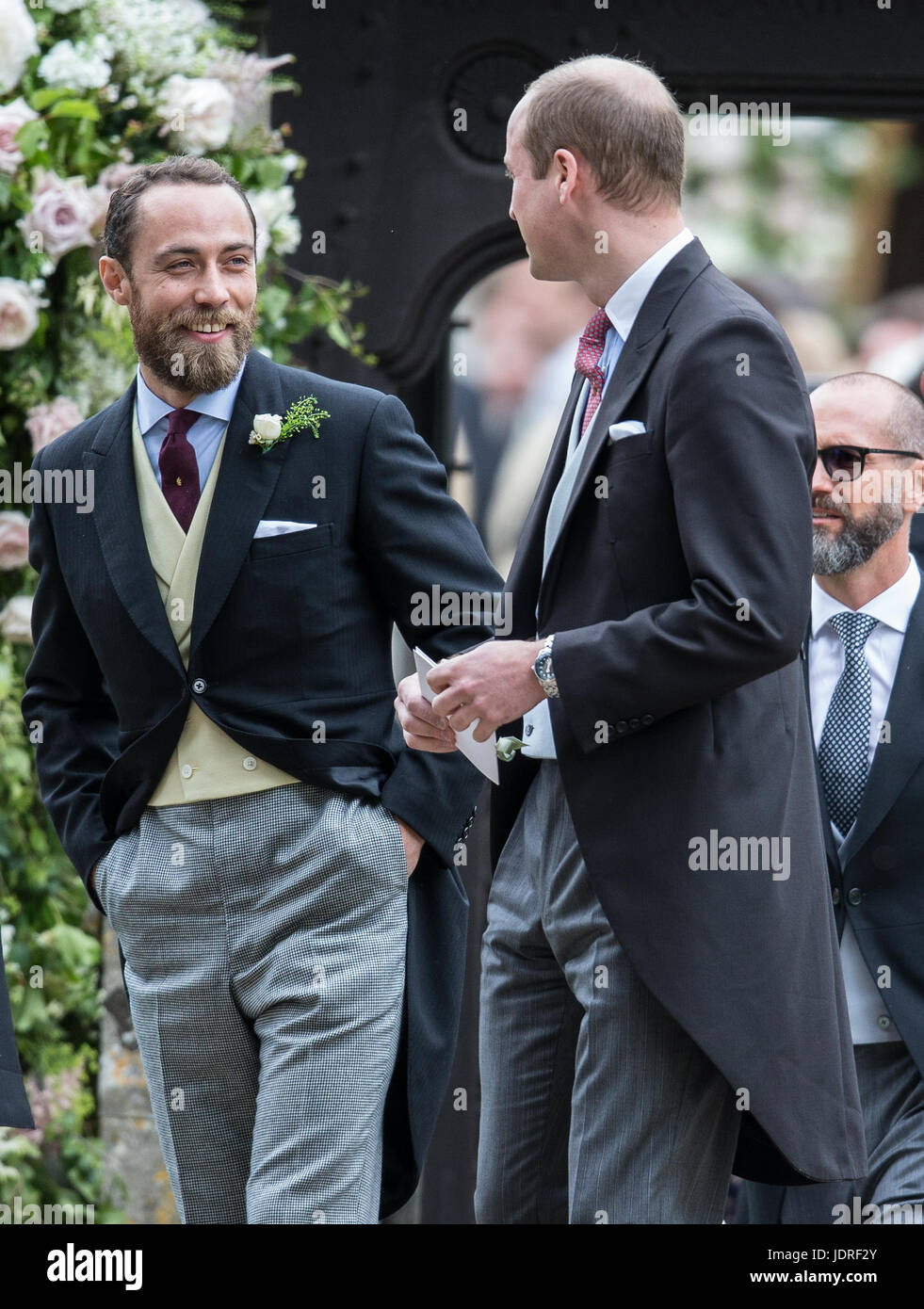 The wedding of Pippa Middleton and James Matthews at St. Mark's Church ...