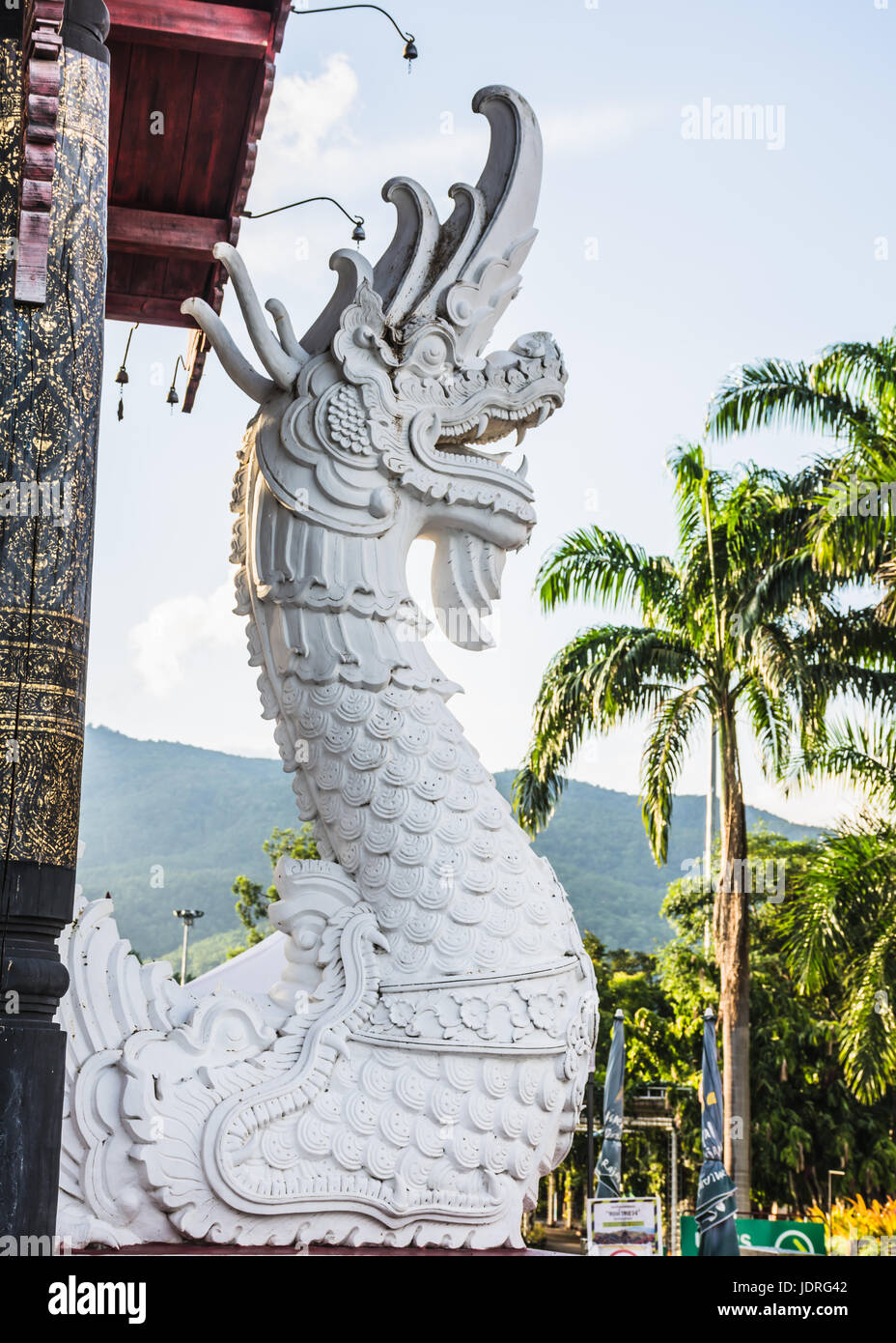 Railing the serpent Stock Photo - Alamy