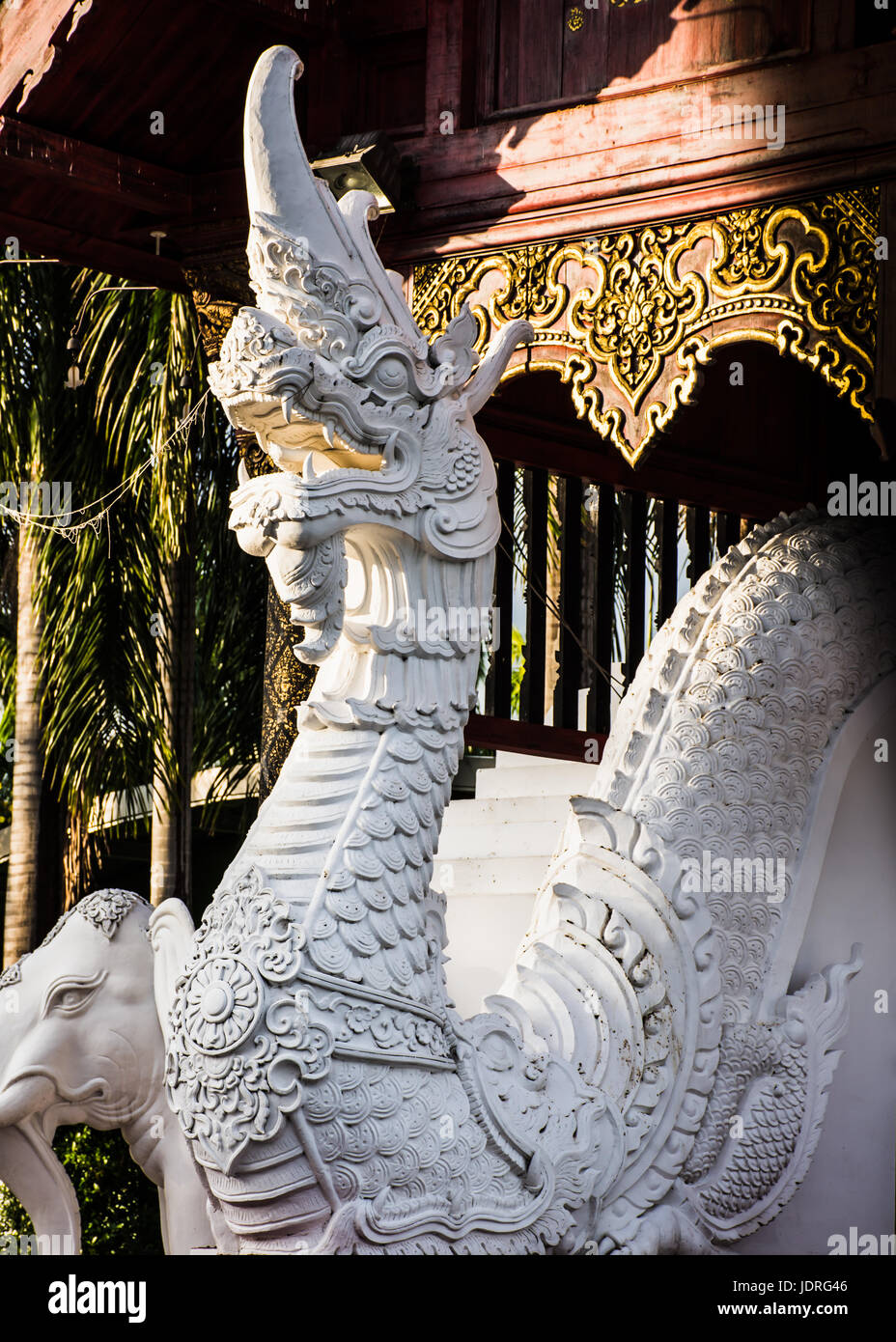 Railing the serpent Stock Photo - Alamy