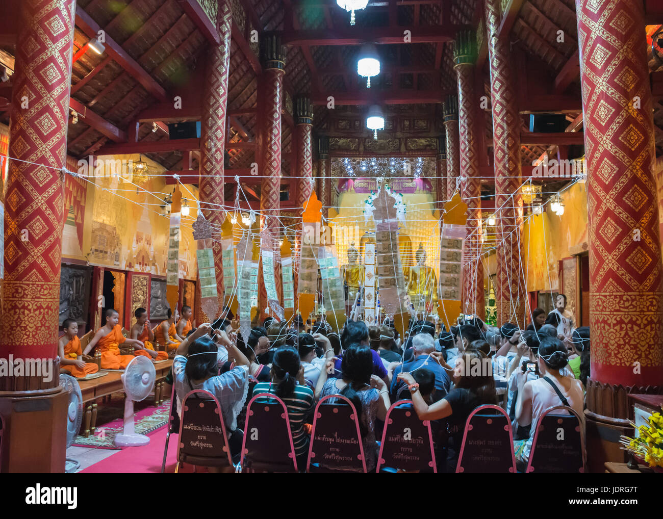 Giant Prayer ritual Stock Photo - Alamy