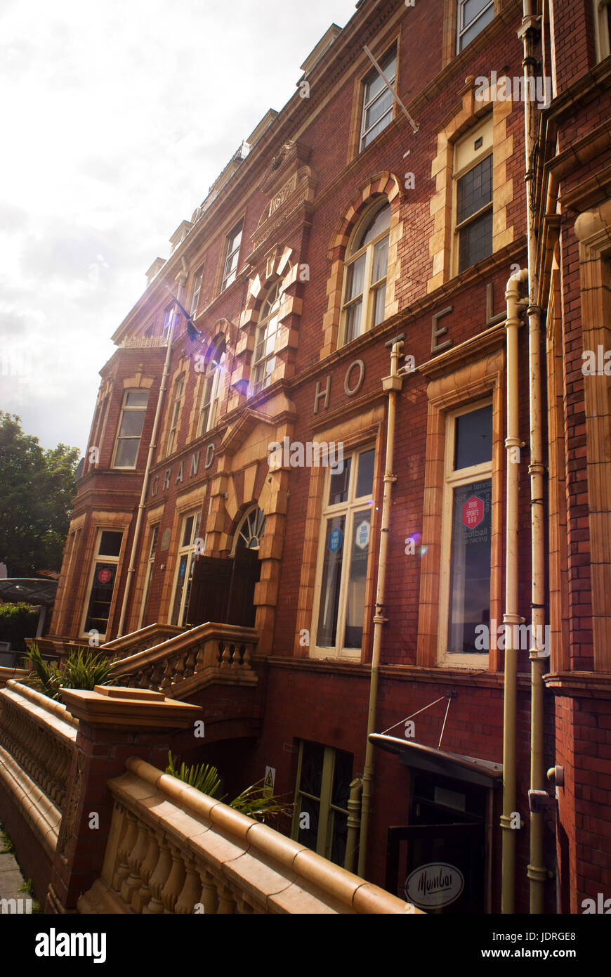 The Grand Hotel, Hartlepool Stock Photo - Alamy