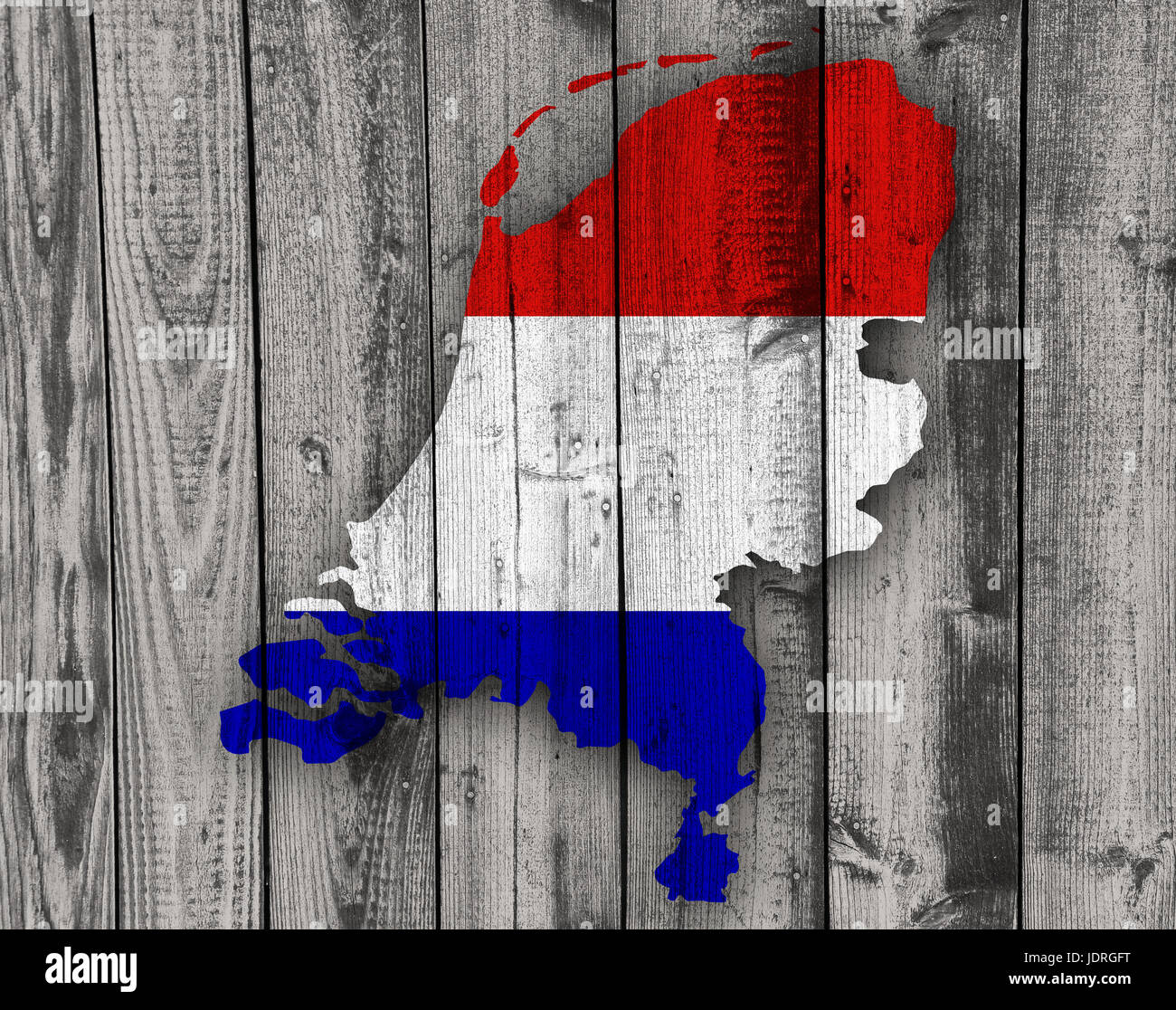 Textured map of the Netherlands in nice colors Stock Photo - Alamy