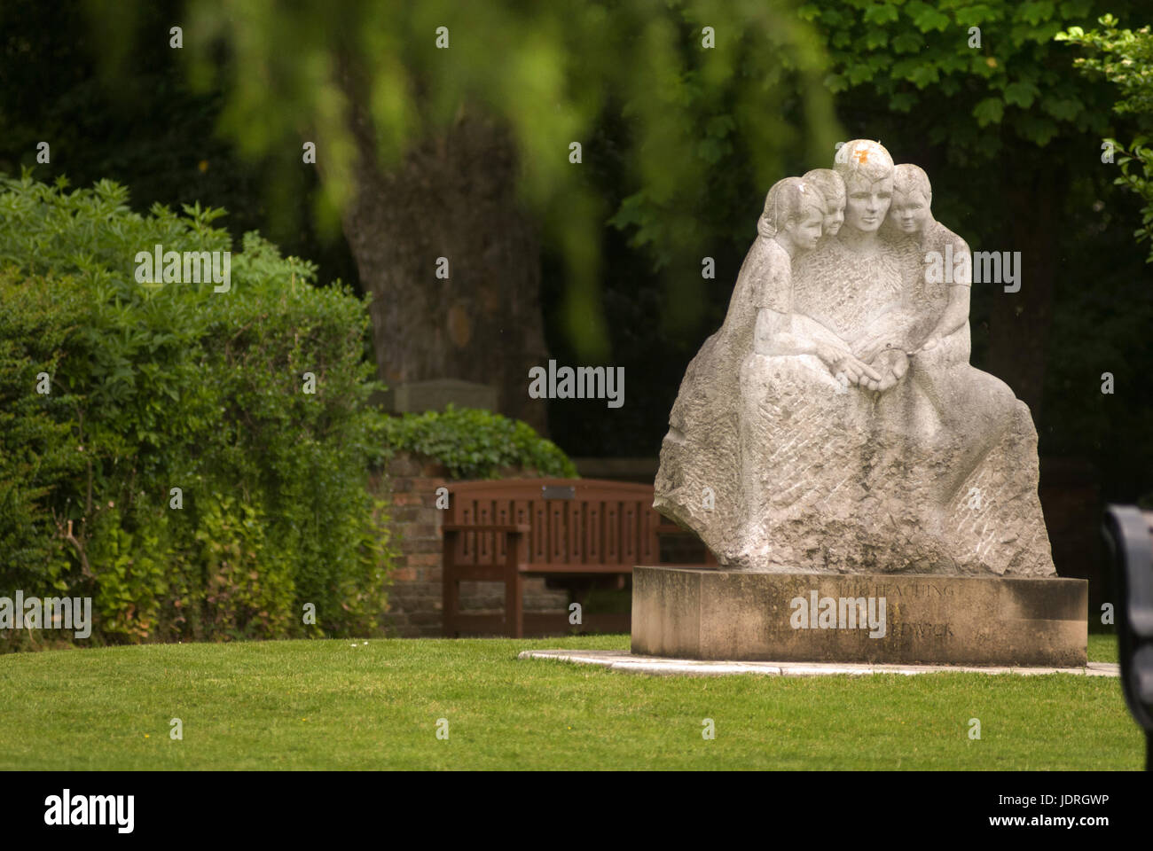 "The Teaching" by David Edwick, Ponteland, Northumberland Stock Photo ...