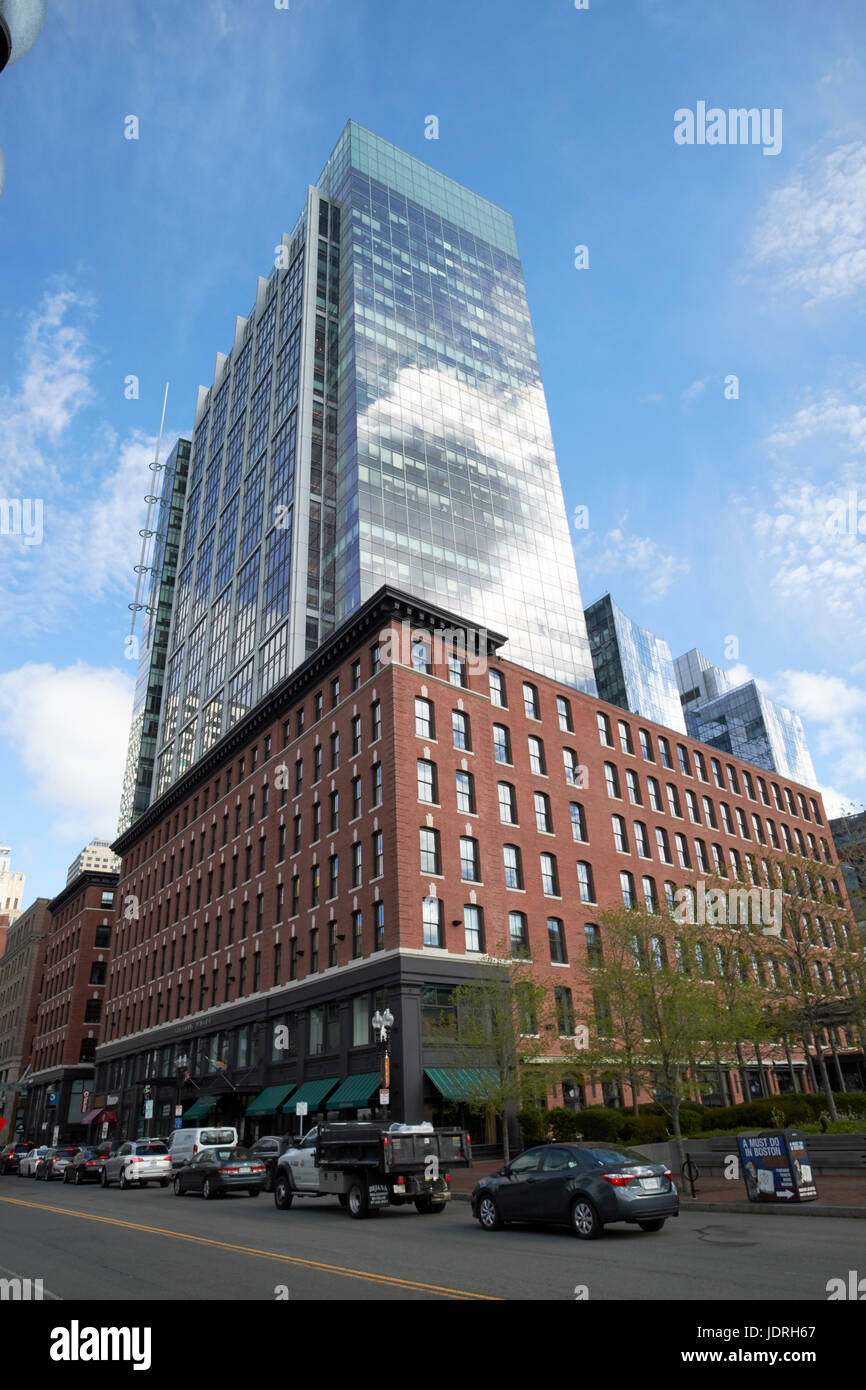 atlantic wharf redeveloped old warehouse formerly known as russia wharf ...