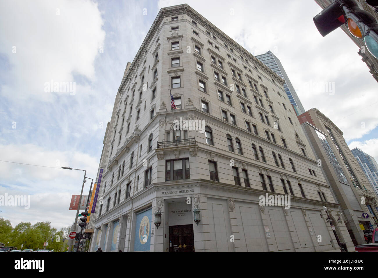 Freemason Building In New York