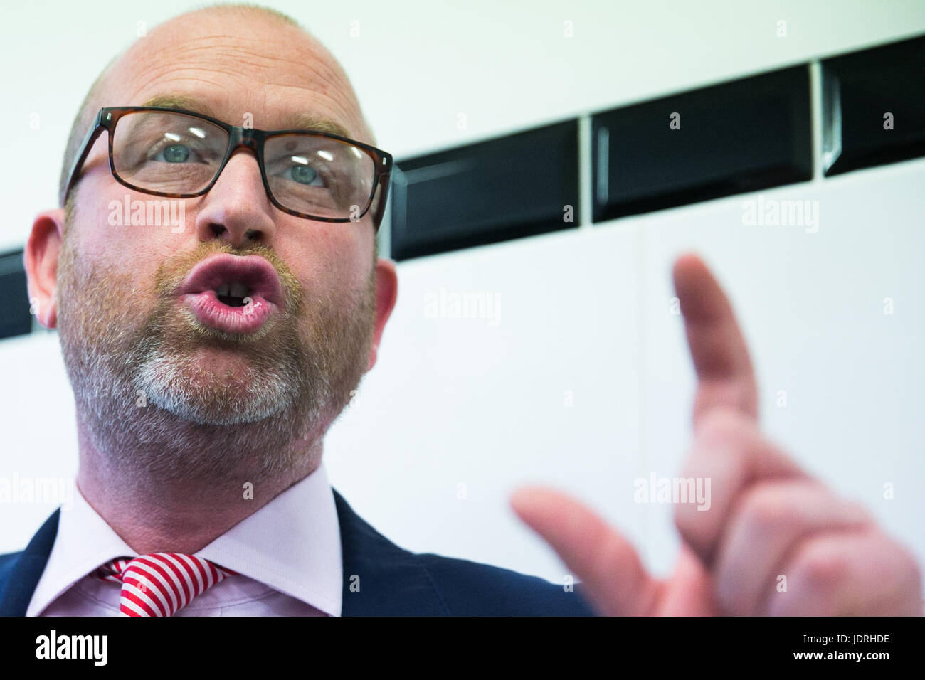 UKIP leader Paul Nuttall visits Elm Park, East London as campaigning ...