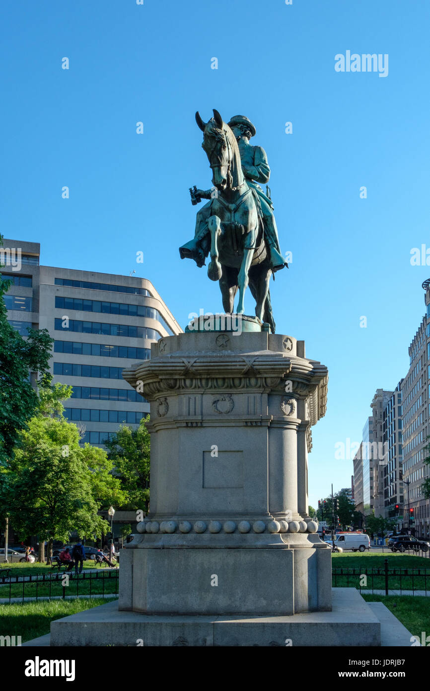 Major General James B. McPherson equestrian statue, McPherson Square ...