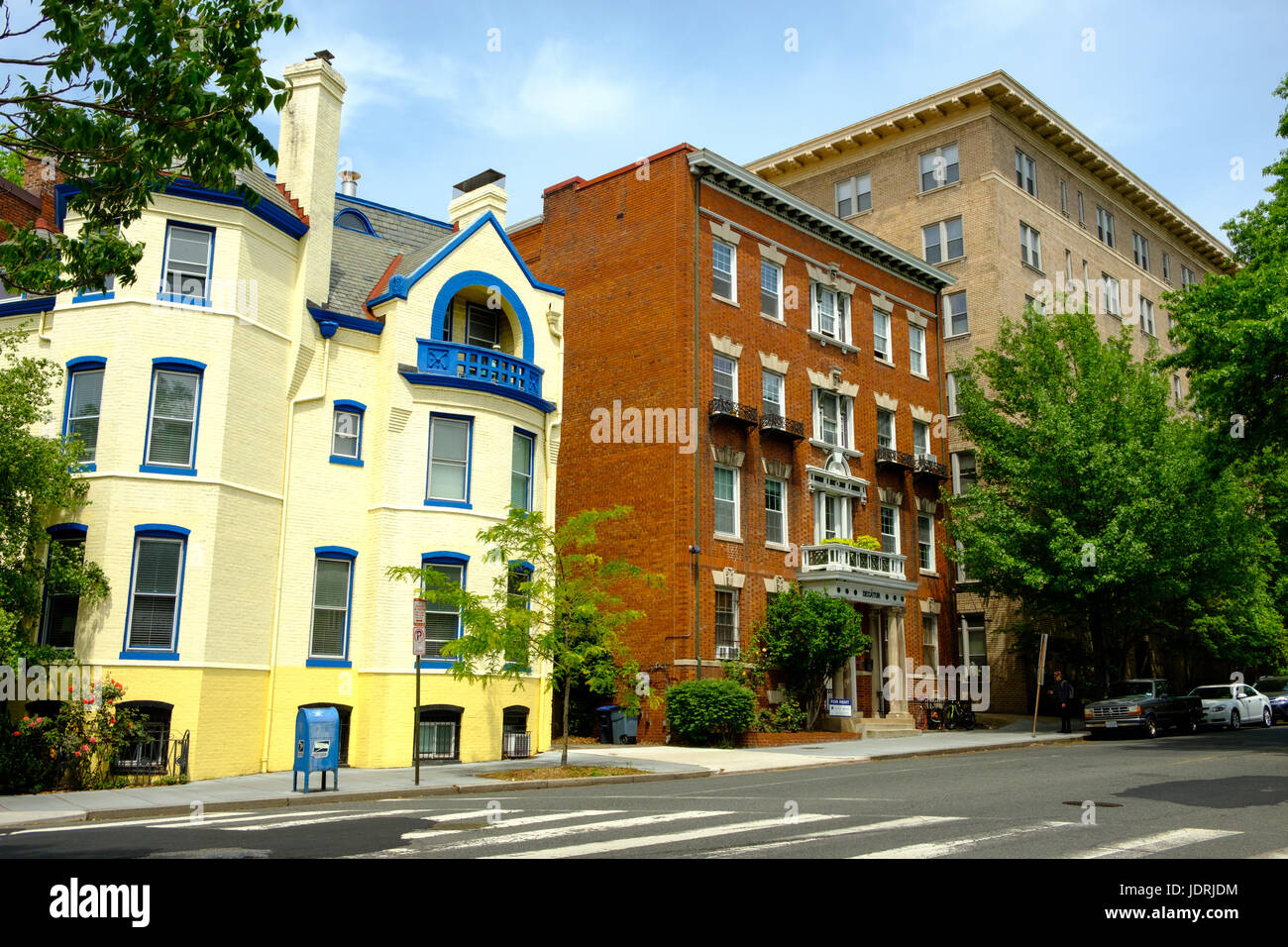 Decatur Apartments, 2131 Florida Avenue NW, Washington DC Stock Photo ...