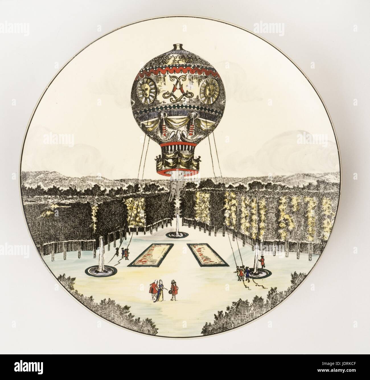 Made in Longwy Paul Mignon - Hot-air balloon experiment invented by the ...