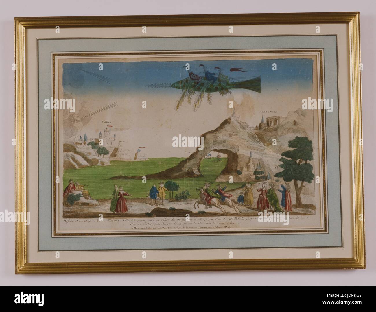 Print : J. Chereau, rue St Jacques, Paris; below St Séverin fountain at ...