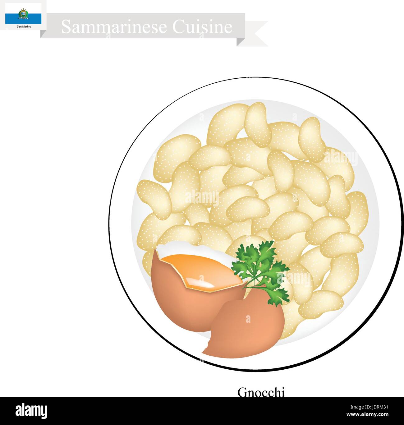 Cornmeal dumpling Stock Vector Images - Alamy
