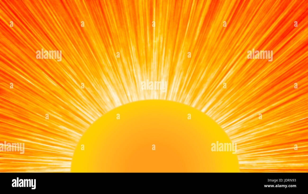 Abstract bright Sunny dawn Stock Photo - Alamy