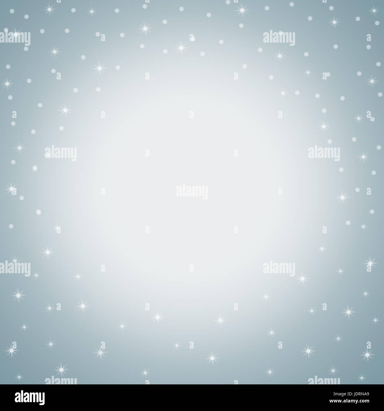 Snowy abstract winter frame background with copy space for text raster ...