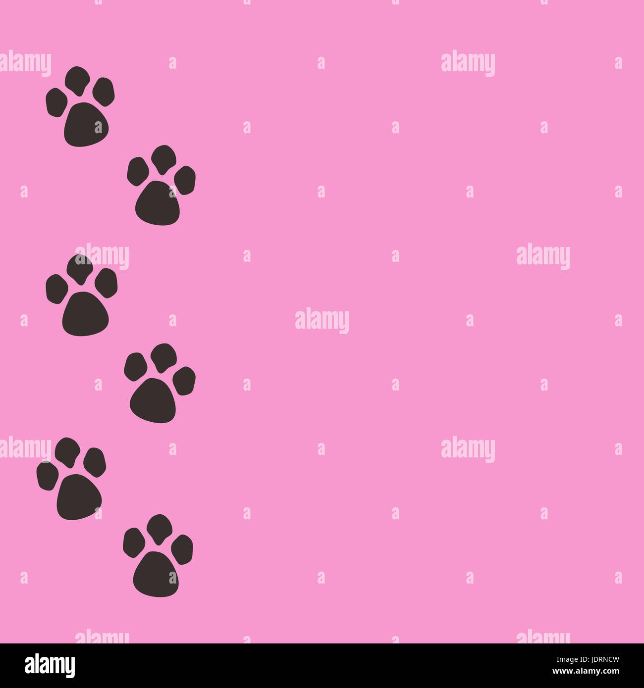 Pink animal border hi-res stock photography and images - Alamy