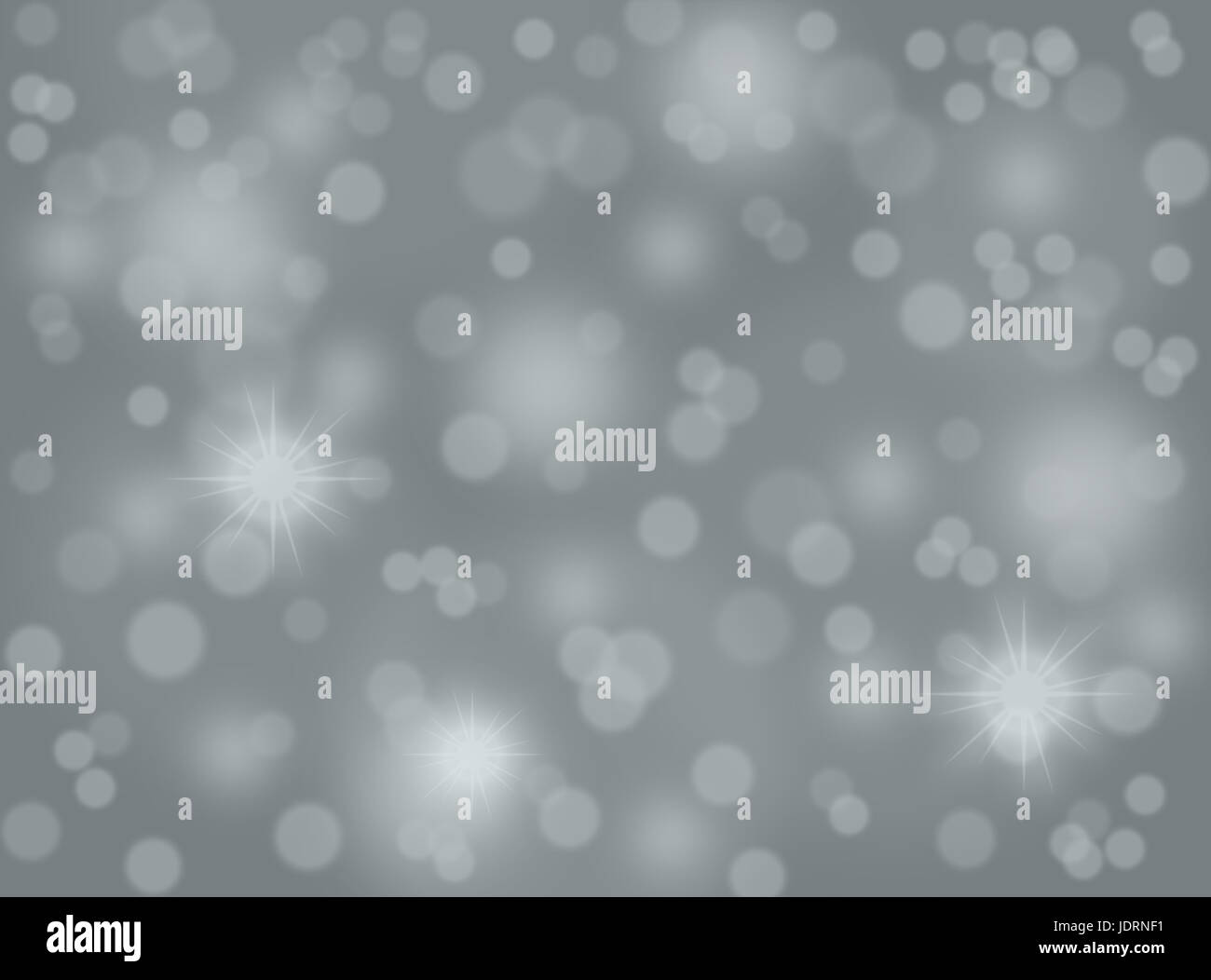 Grey background winter fantasy snow falling Stock Photo - Alamy