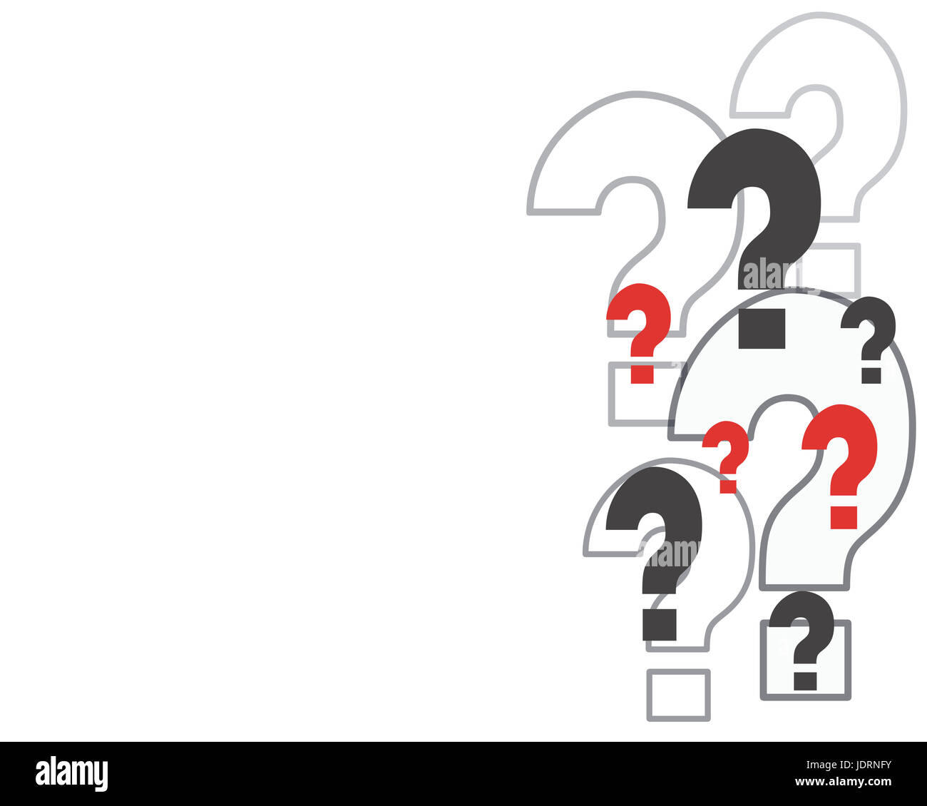 Question mark background raster graphic image Stock Photo - Alamy