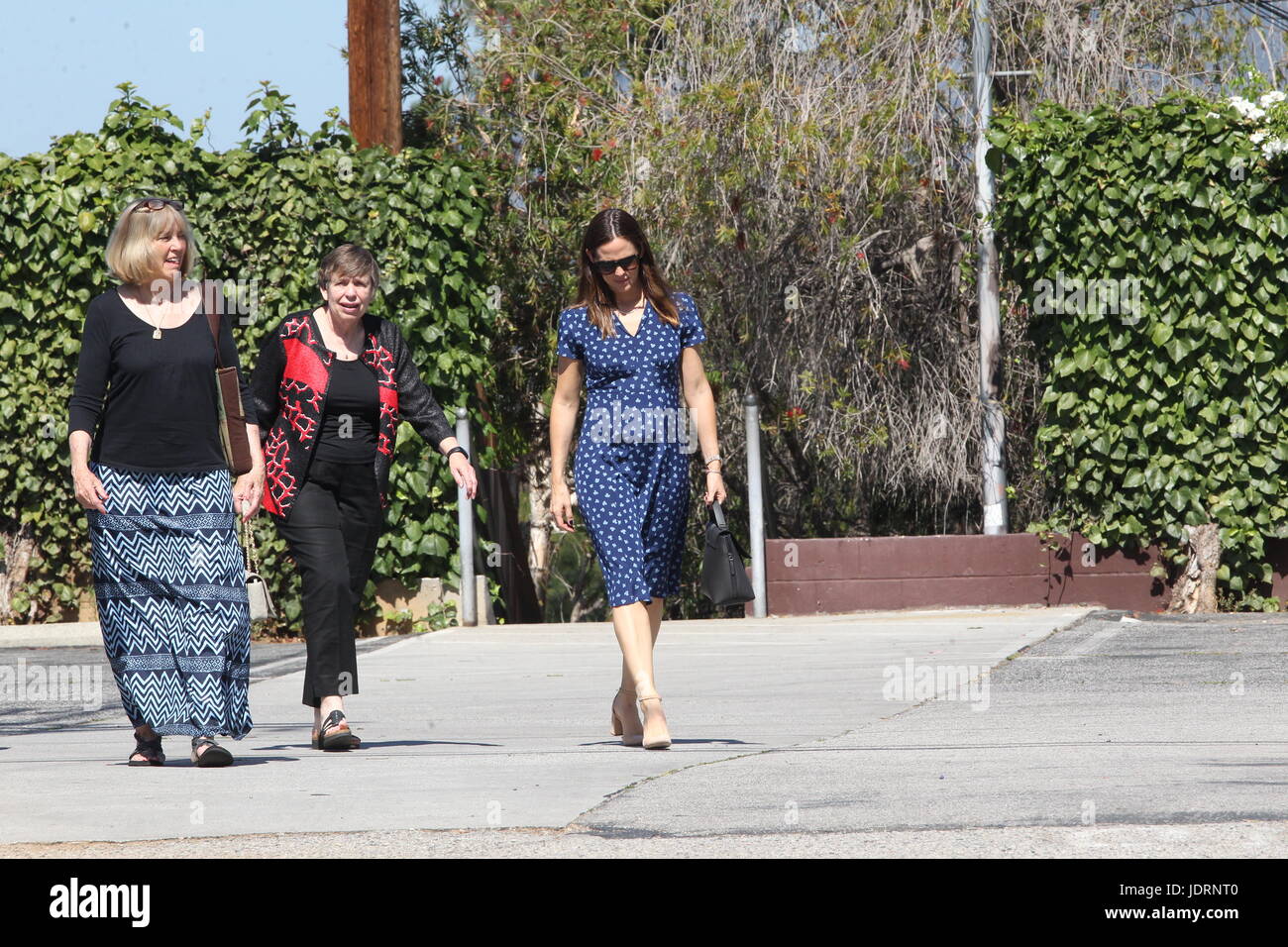 Jennifer Garner attends church Featuring: Jennifer Garner Where ...