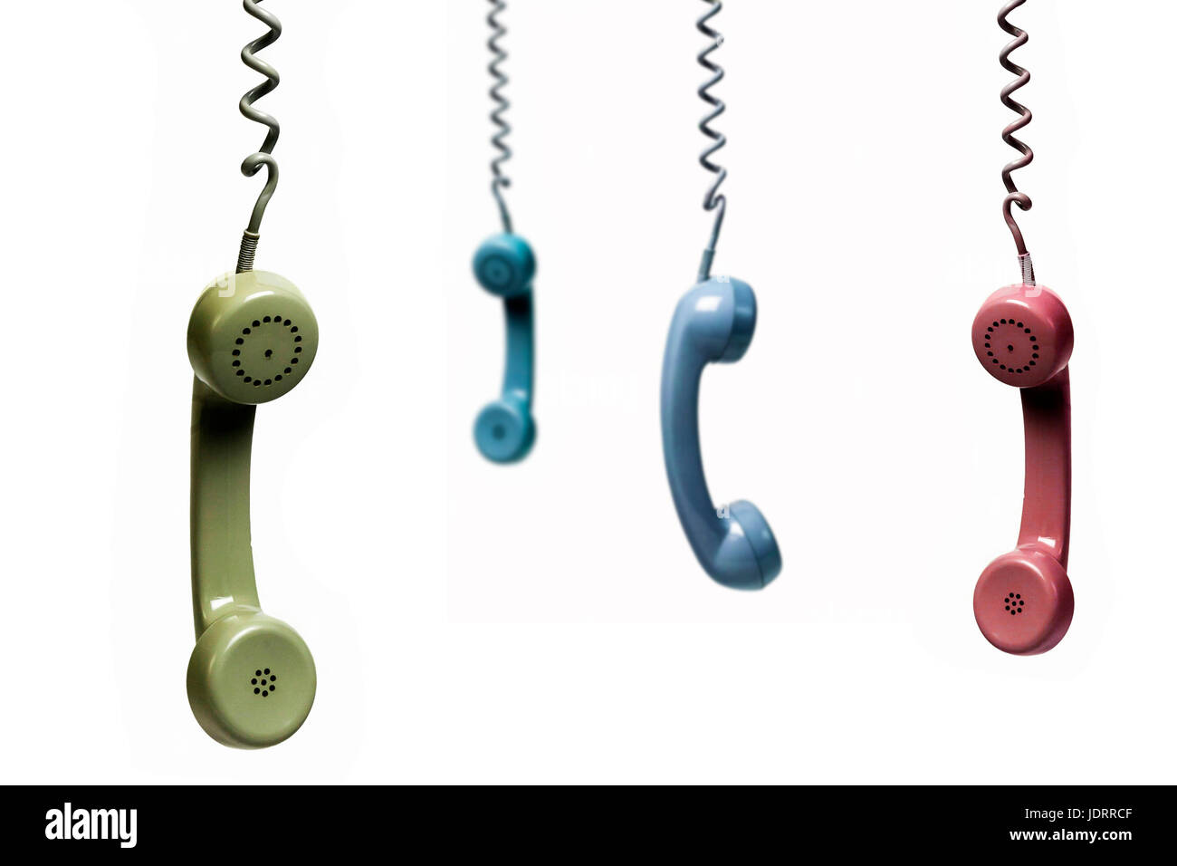 Retro technology set four Cut Out Stock Images & Pictures - Alamy