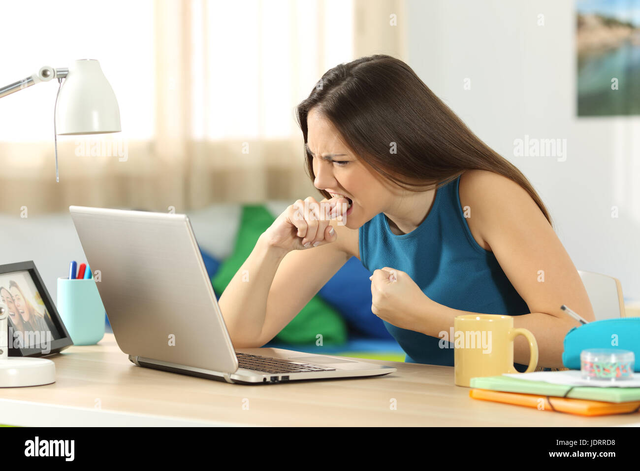 Angry student hi-res stock photography and images - Alamy