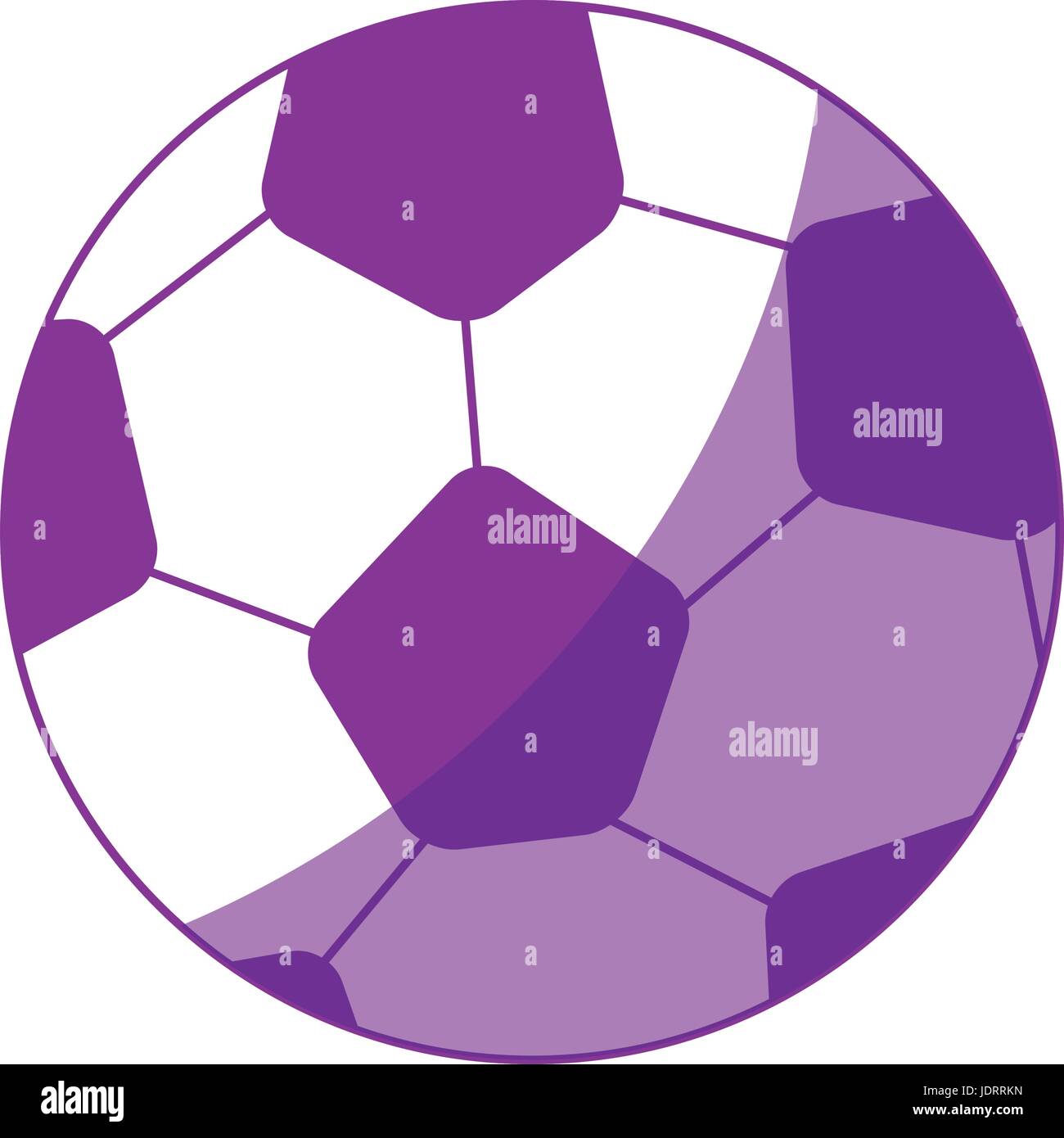 Purple soccer ball Stock Vector Images - Alamy
