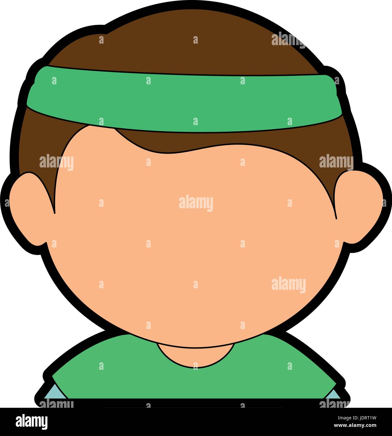 boy face cartoon icon vector illustration graphic design Stock Vector ...