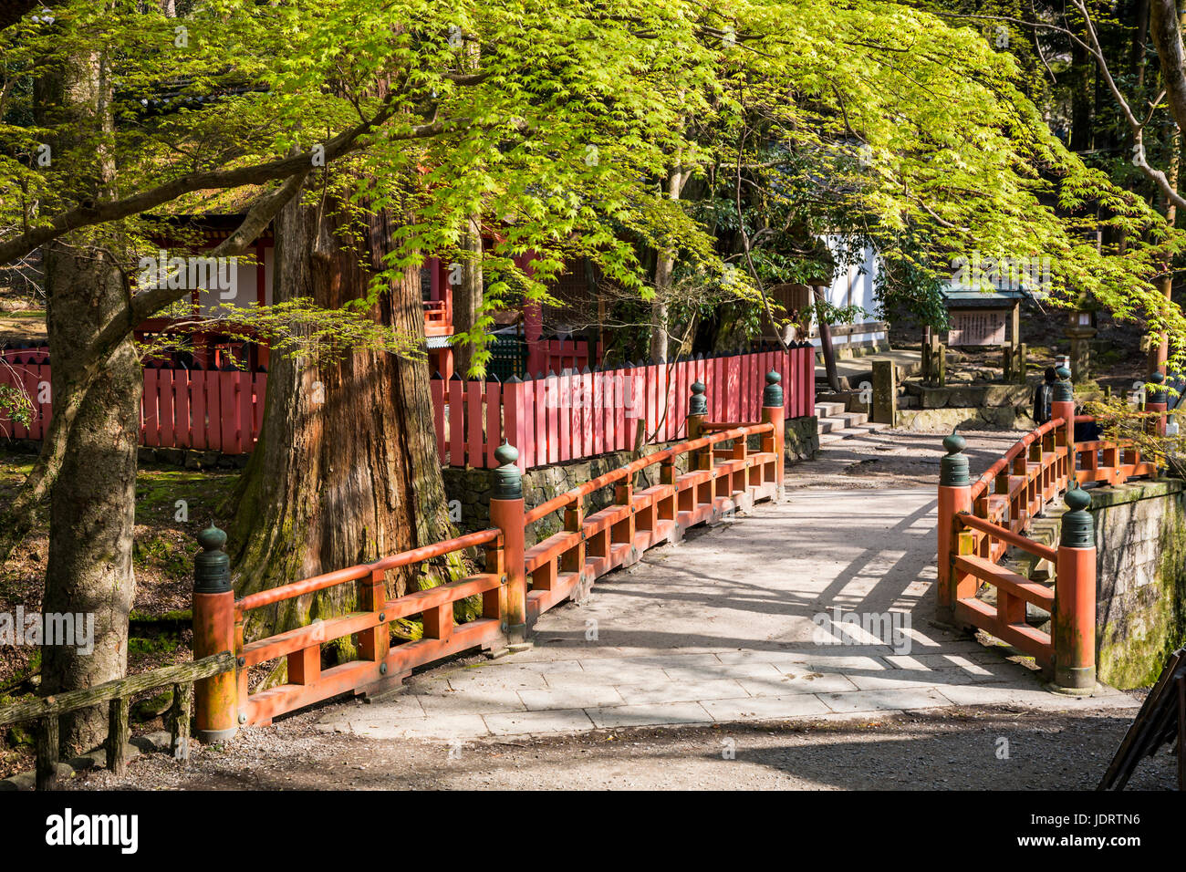 A part of the Kasuga-Taisha Temple complex in Nara Park, Nara, Nara ...