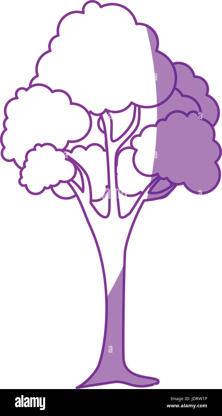 nature tree symbol icon vector graphic illustration Stock Vector Image ...