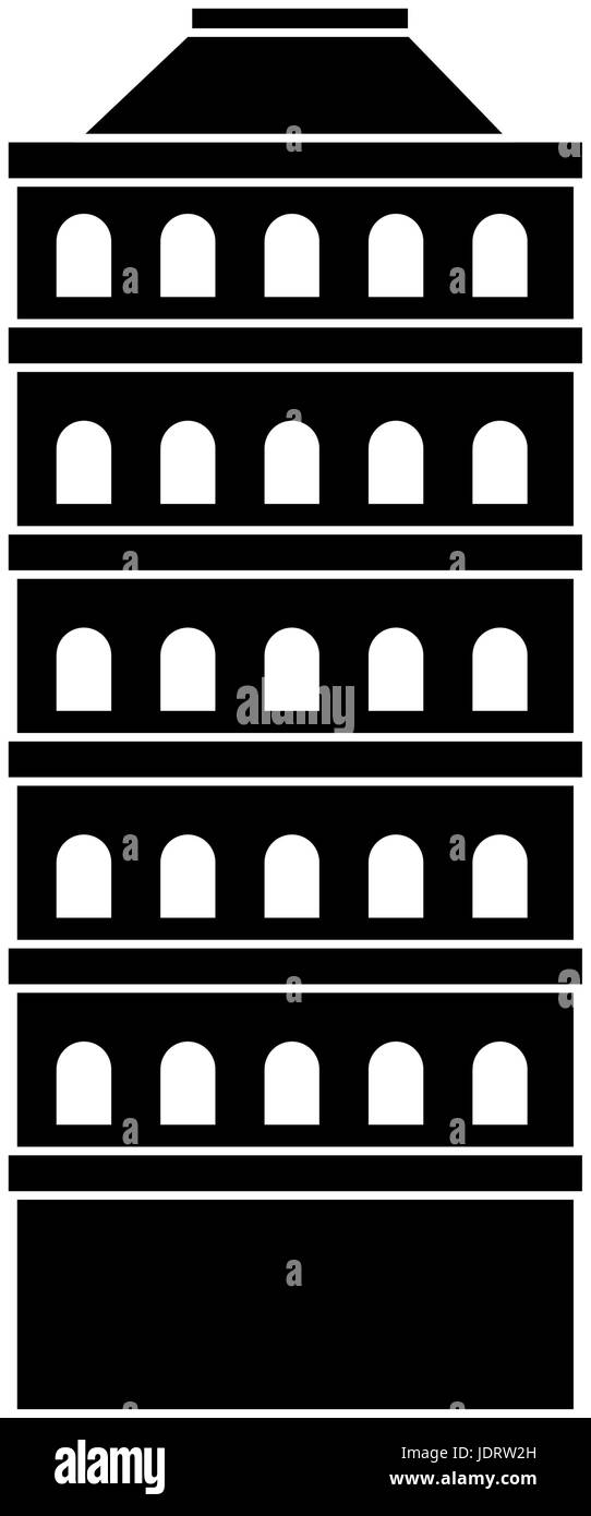 urban building tower icon vector graphic illustration Stock Vector ...