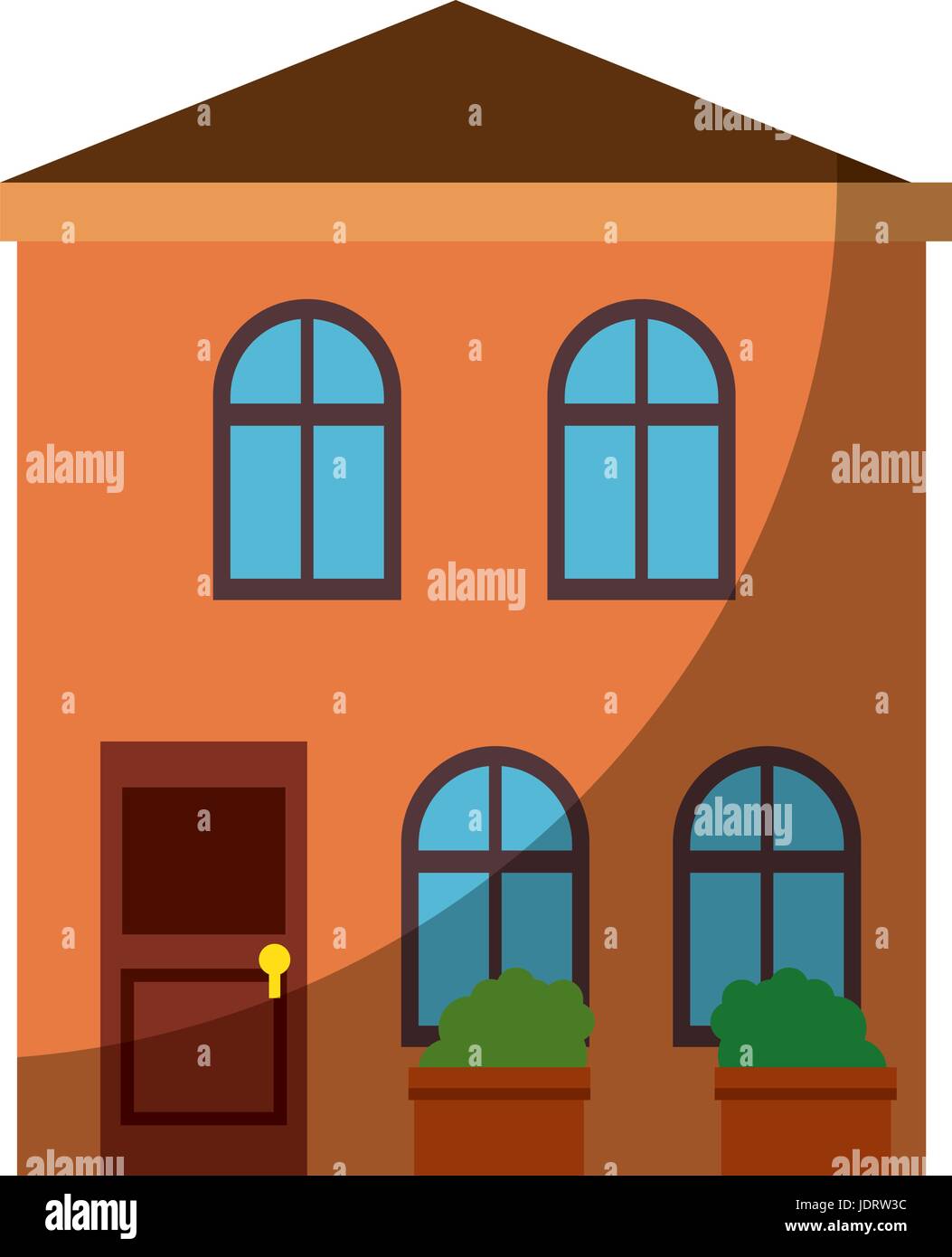 isolated home building icon vector graphic illustration Stock Vector ...