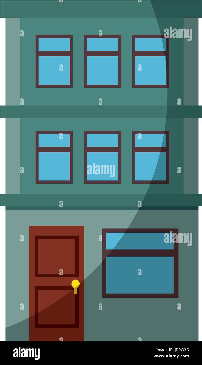 urban building tower icon vector graphic illustration Stock Vector ...